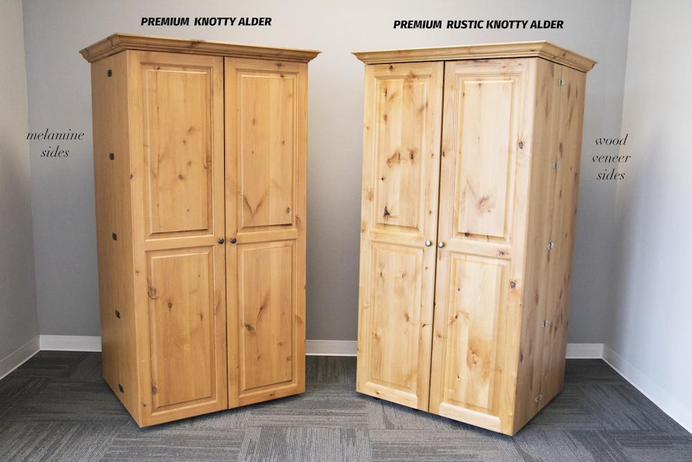 New! The WorkBox 2.0 Rustic Knotty Alder – Create Room